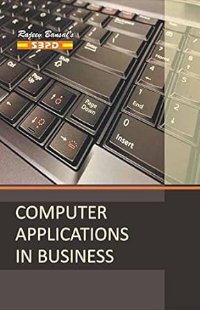 Buy Computer Applications In Business of U.P. Universities for B.B.A ...